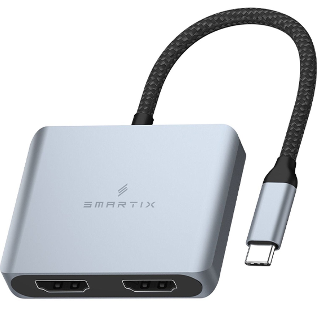 Smartix Premium Dual HDMI Adaptor , Dual Display Support 4K | eMarket Kuwait: Discover Kuwait's ...