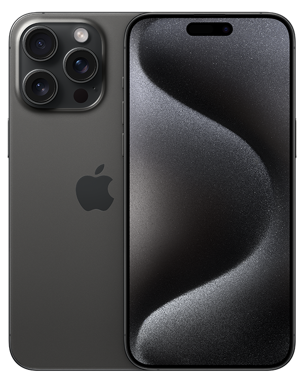 Apple iPhone 15 Pro Max 256GB - Black Titanium | eMarket Kuwait